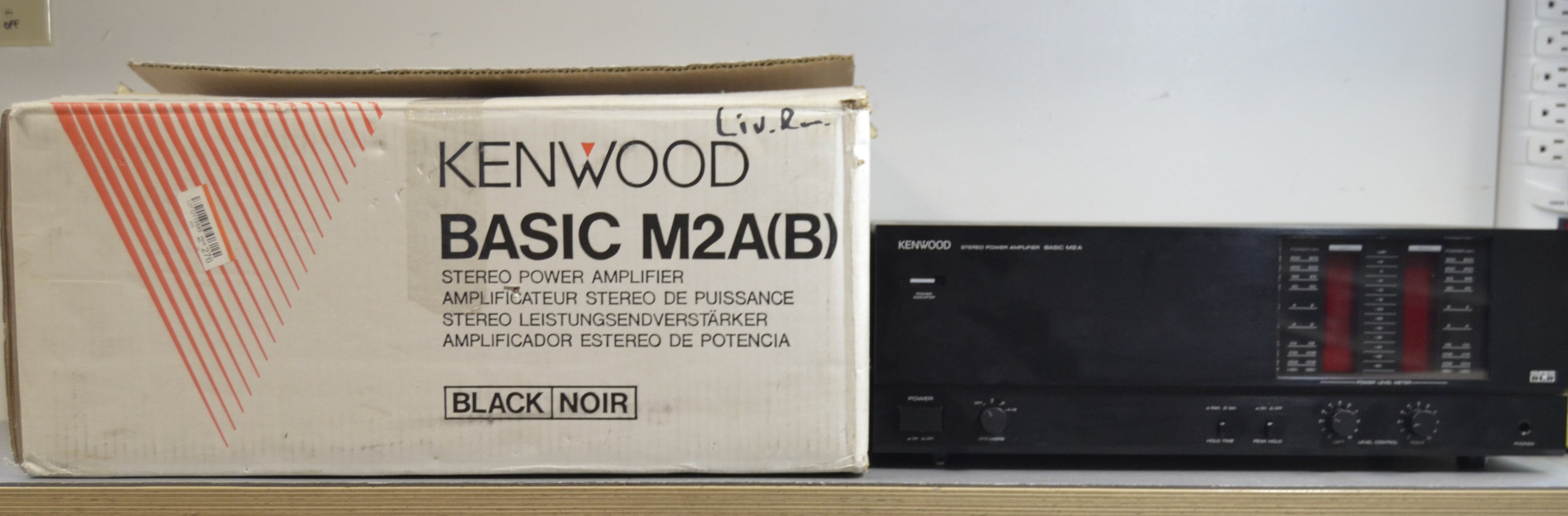 Kenwood Basic M2A Power Amplifier * Box – The Turntable Store