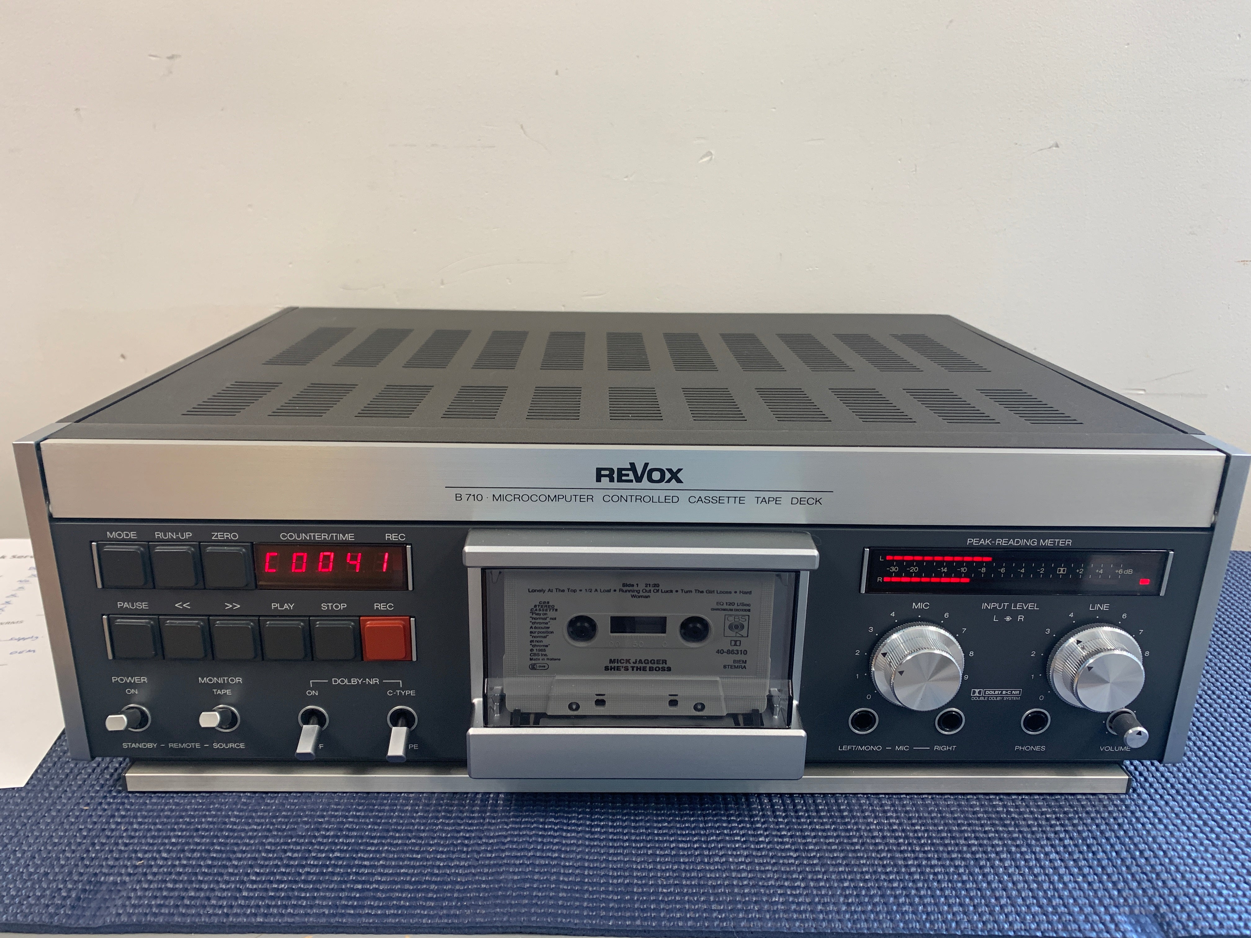Revox B710 Single Cassette Deck * Fully Serviced – The Turntable Store