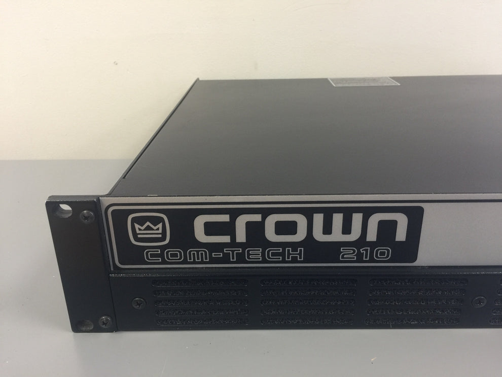 Crown Com-Tech 210 Power Amplifier PRO * 150W RMS @ 4 ohm – The ...