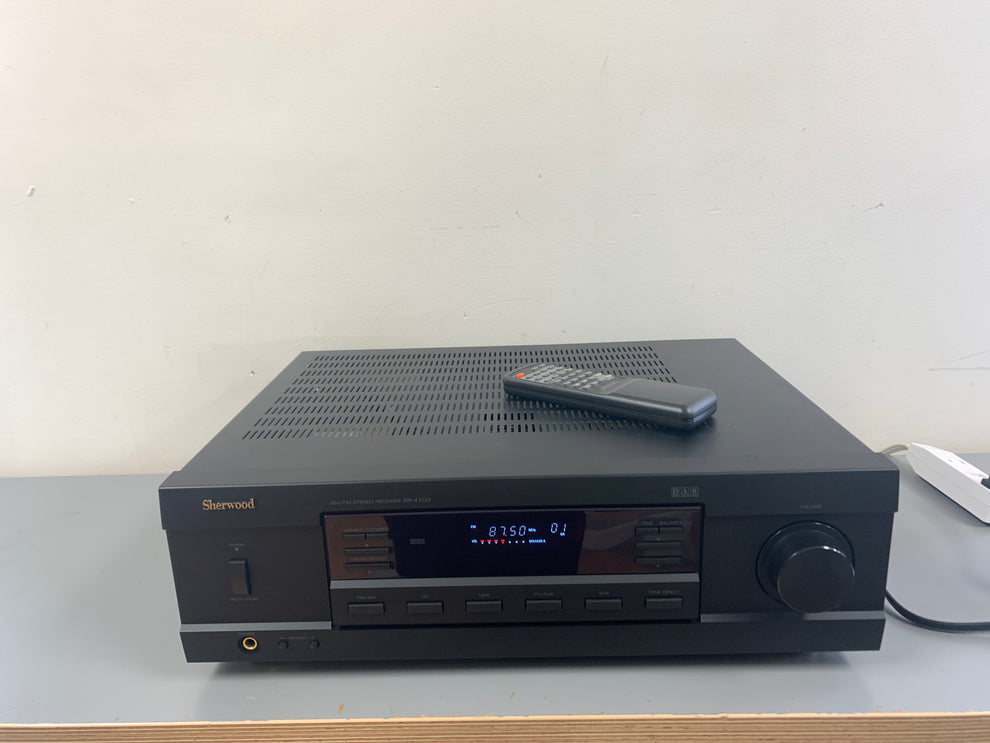 Sherwood RX-4103 Receiver * Remote – The Turntable Store