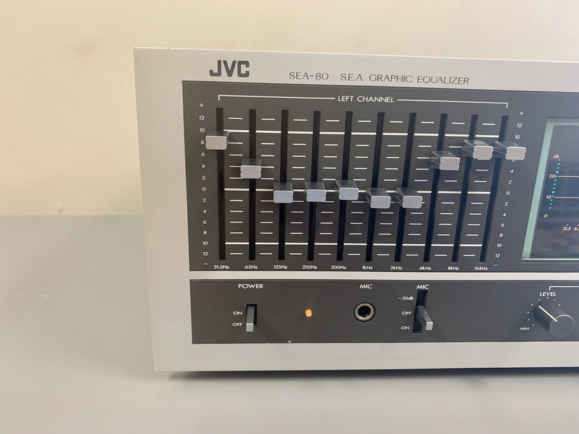 JVC EQ SEA-80 Graphic Equalizer with Spectrum Analyzer – The Turntable ...