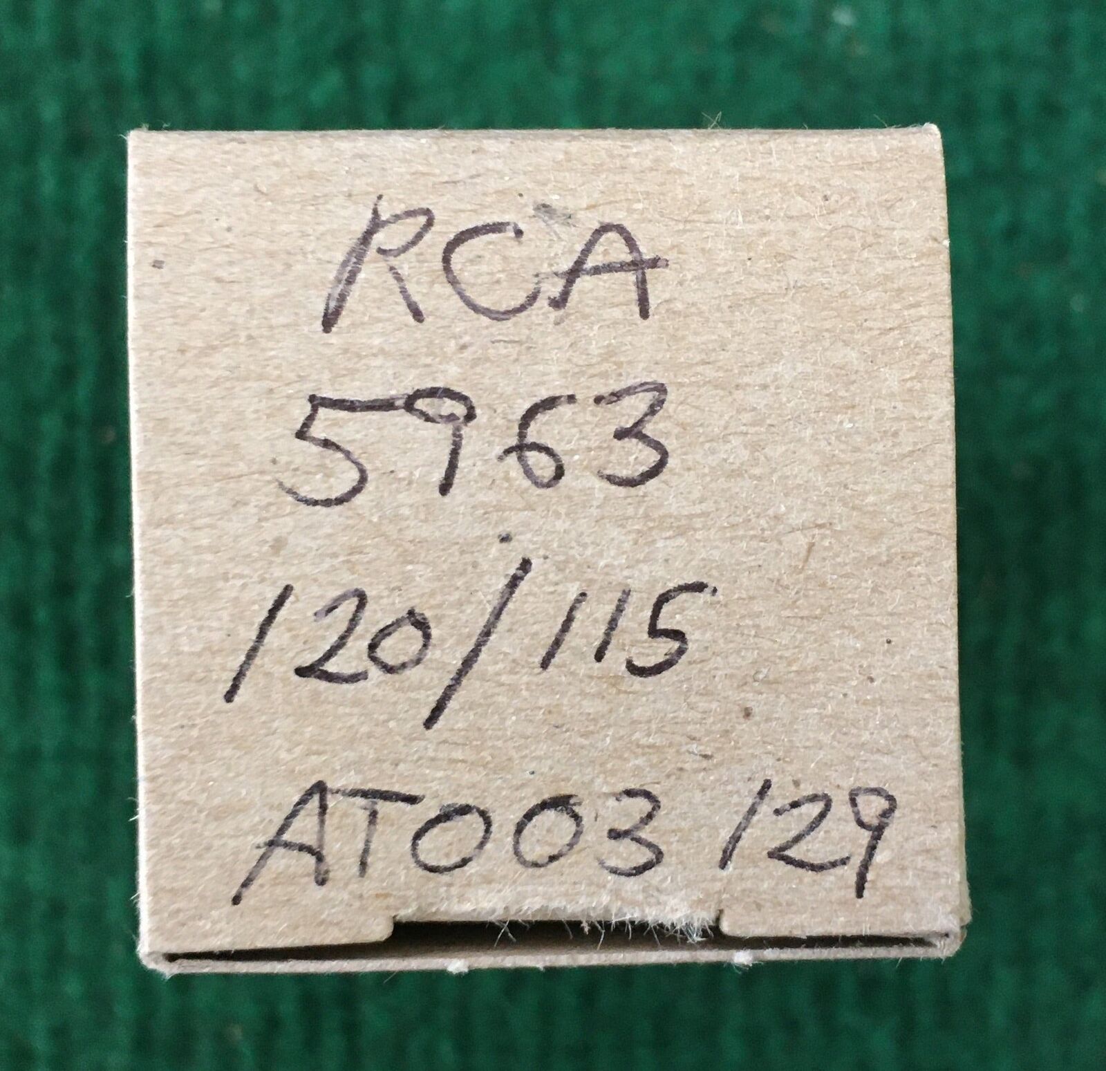 RCA * 5963 Tube * Tested 120/115 – The Turntable Store