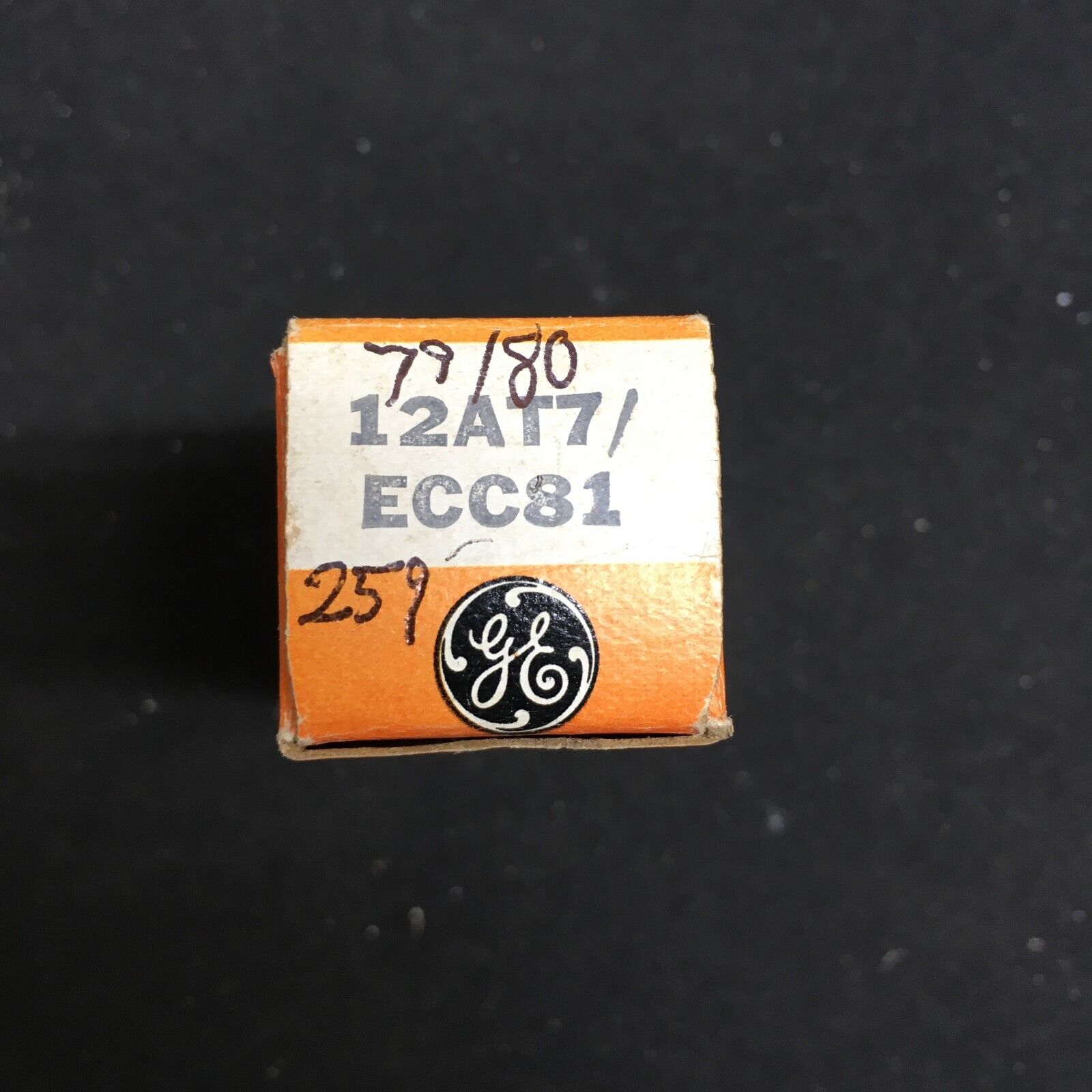 GE 12AT7 Vacuum Tube * Tested 79%/80% – The Turntable Store