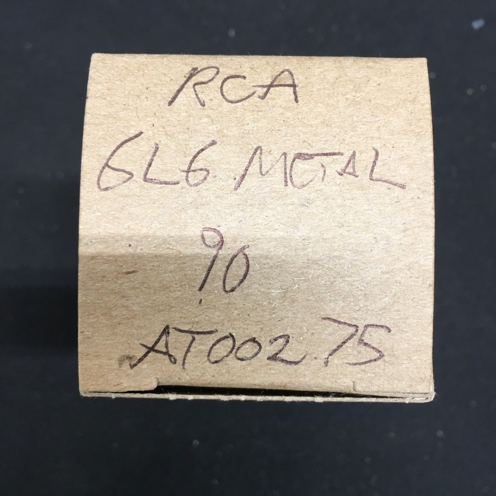 RCA 6L6 Metal Vacuum Tube * Tested 90% – The Turntable Store