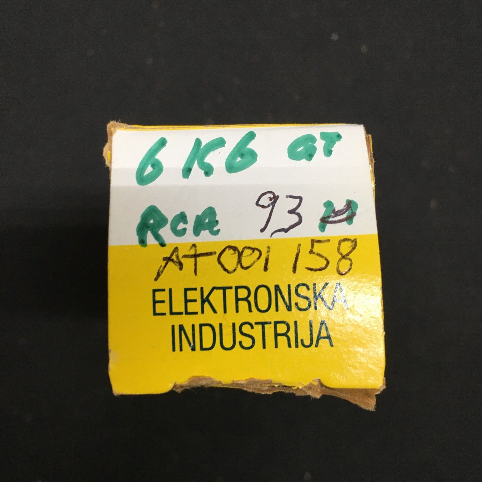 RCA 6K6GT Vacuum Tube * Tested 93% – The Turntable Store