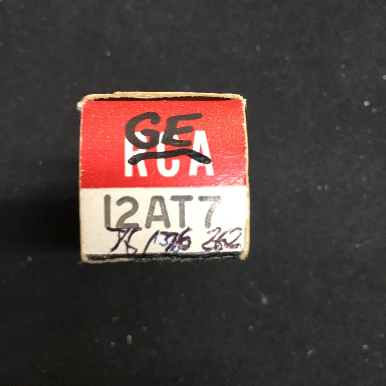 GE 12AT7 Vacuum Tube * Tested 76%/76% – The Turntable Store