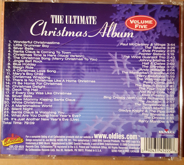 Buy Various : The Ultimate Christmas Album Volume 5 (CD, Comp) Online ...