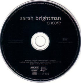 Buy Sarah Brightman : Encore (CD, Comp, RM) Online for a great price – The Turntable Store