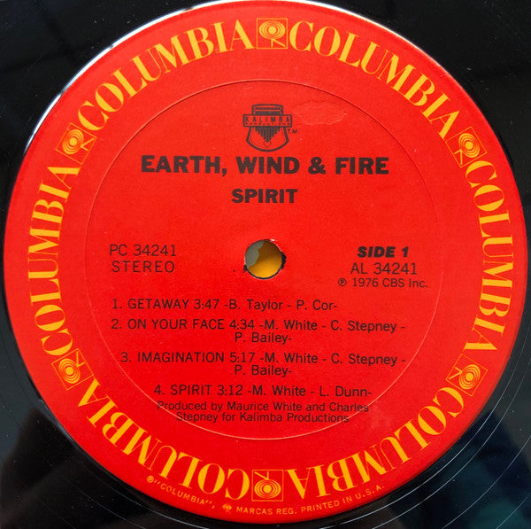 Buy Earth, Wind & Fire : Spirit (LP, Album, Pit) Online for a great ...