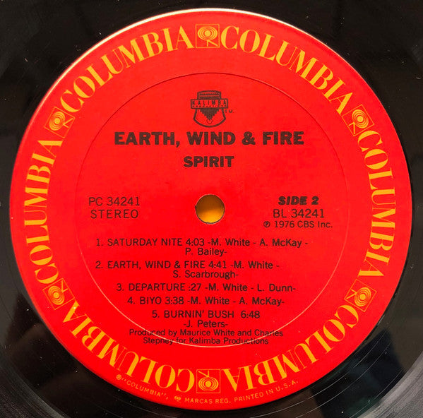 Buy Earth, Wind & Fire : Spirit (LP, Album, Pit) Online for a great ...