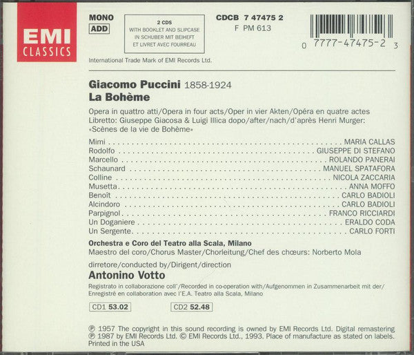 Buy Puccini* : Orchestra* E Coro Del Teatro Alla Scala di Milano* Conductor: Antonino Votto ...