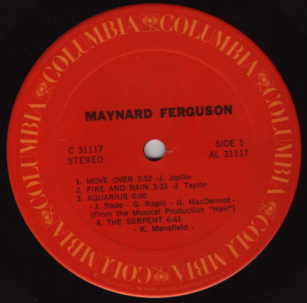 Buy Maynard Ferguson : Maynard Ferguson (LP, Album) Online for a great ...