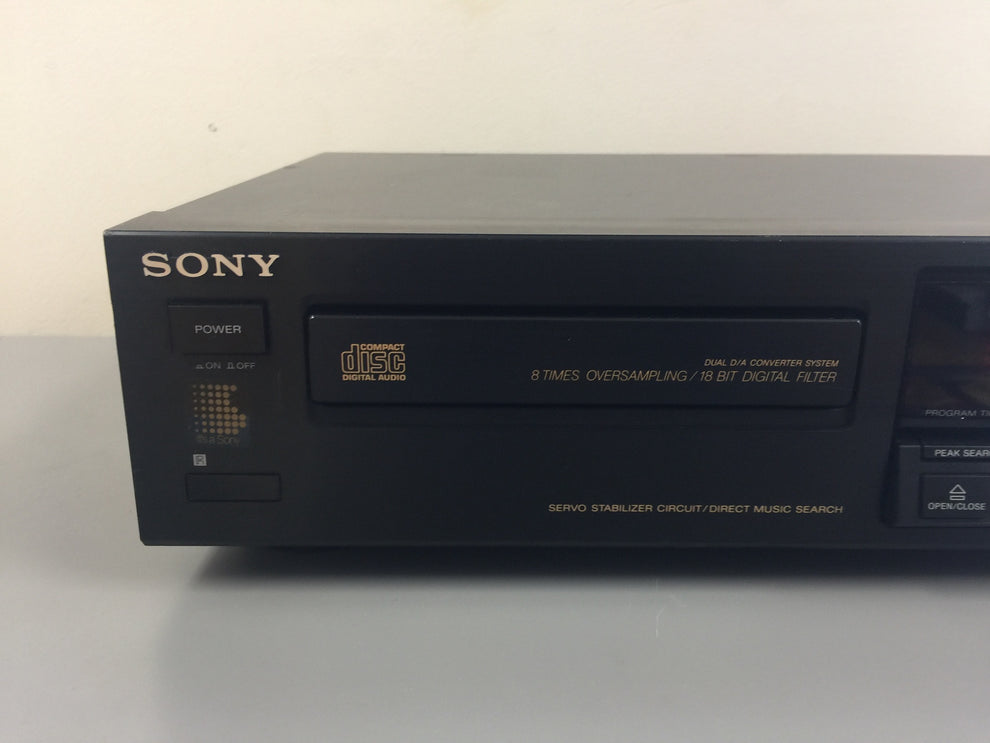 Sony CDP 590 Single CD Player – The Turntable Store