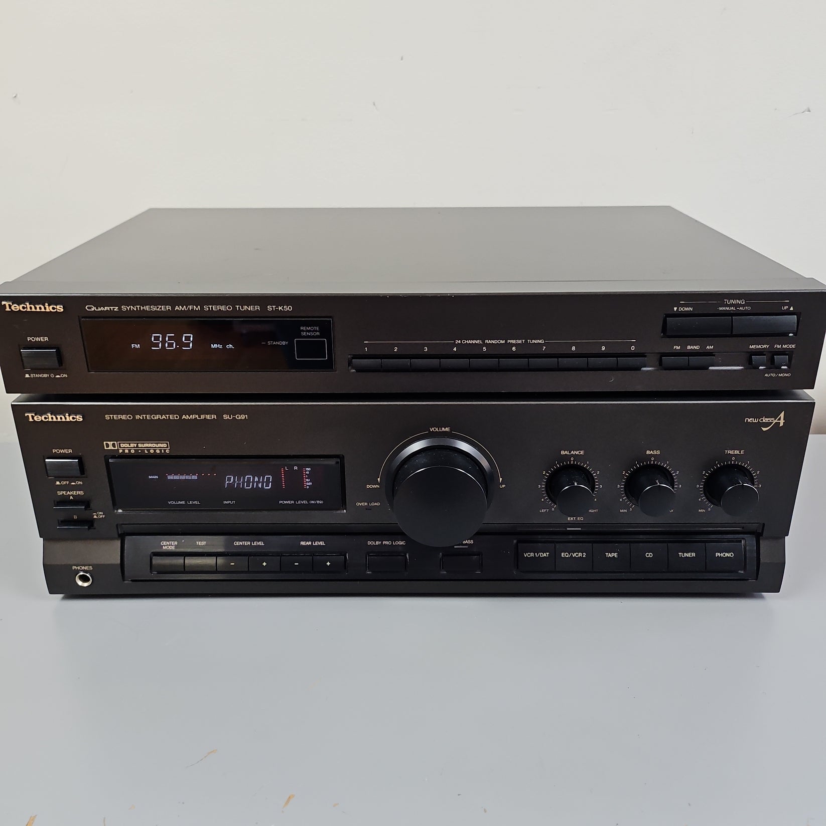 Technics SU-G91 Integrated Amplifier & ST-K50 Tuner – The Turntable Store