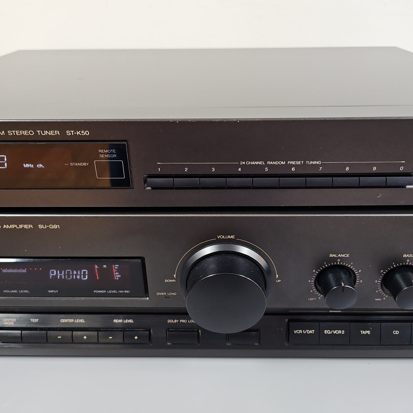 Technics SU-G91 Integrated Amplifier & ST-K50 Tuner – The Turntable Store