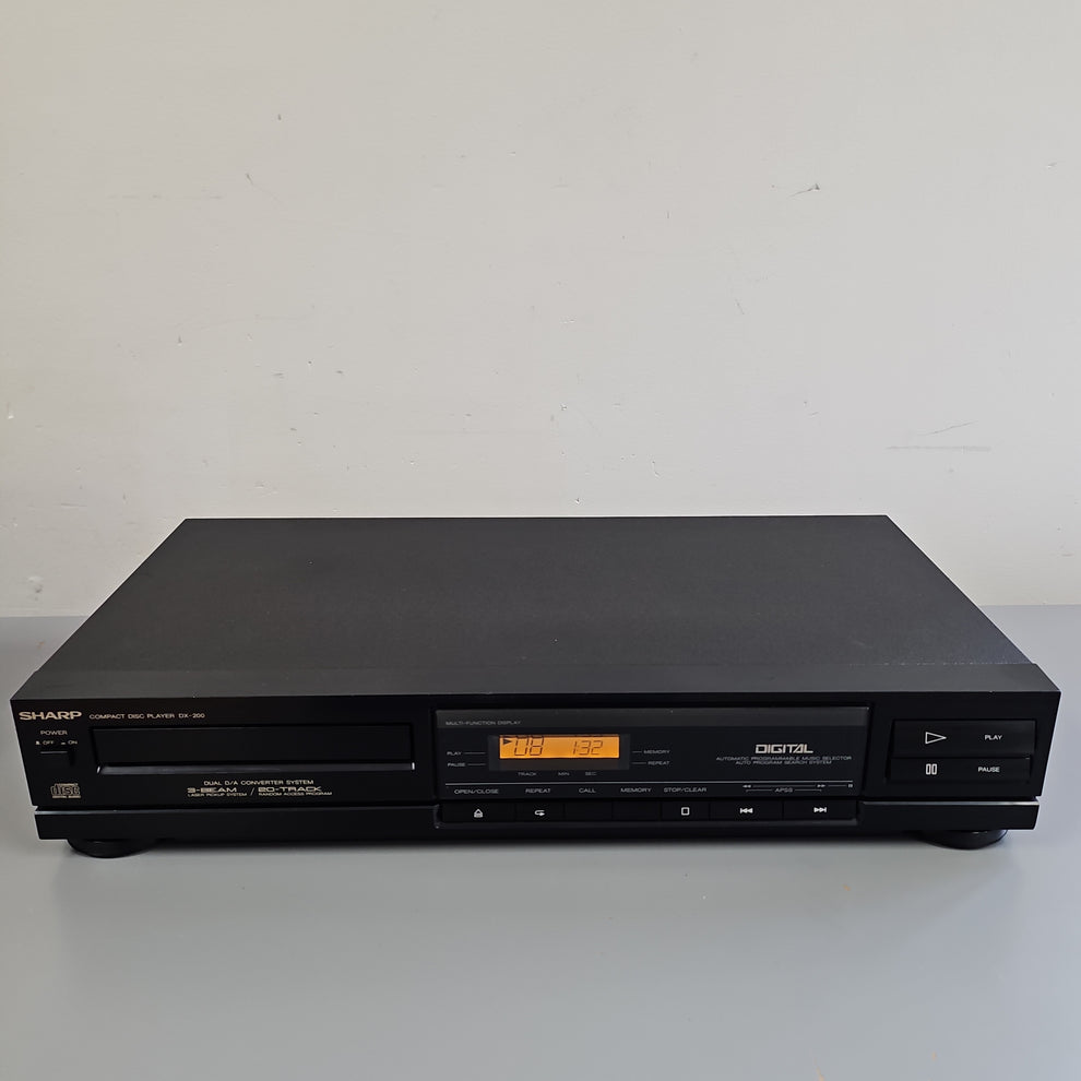 Sharp DX-200 Single CD Player – The Turntable Store