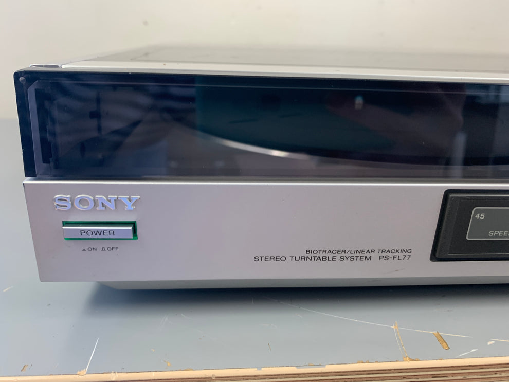 Sony PS-FL77 Auto Front Loading Turntable – The Turntable Store