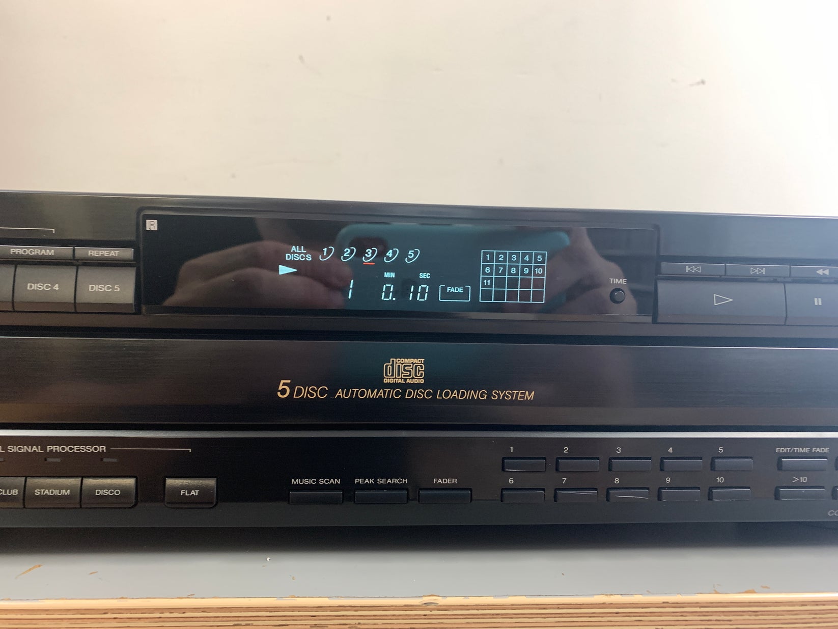 Sony CDP-C525 CD Changer – The Turntable Store