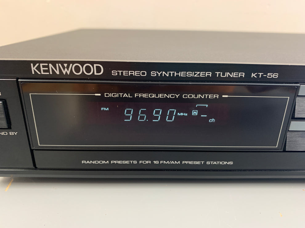 Kenwood KT-56 Tuner – The Turntable Store