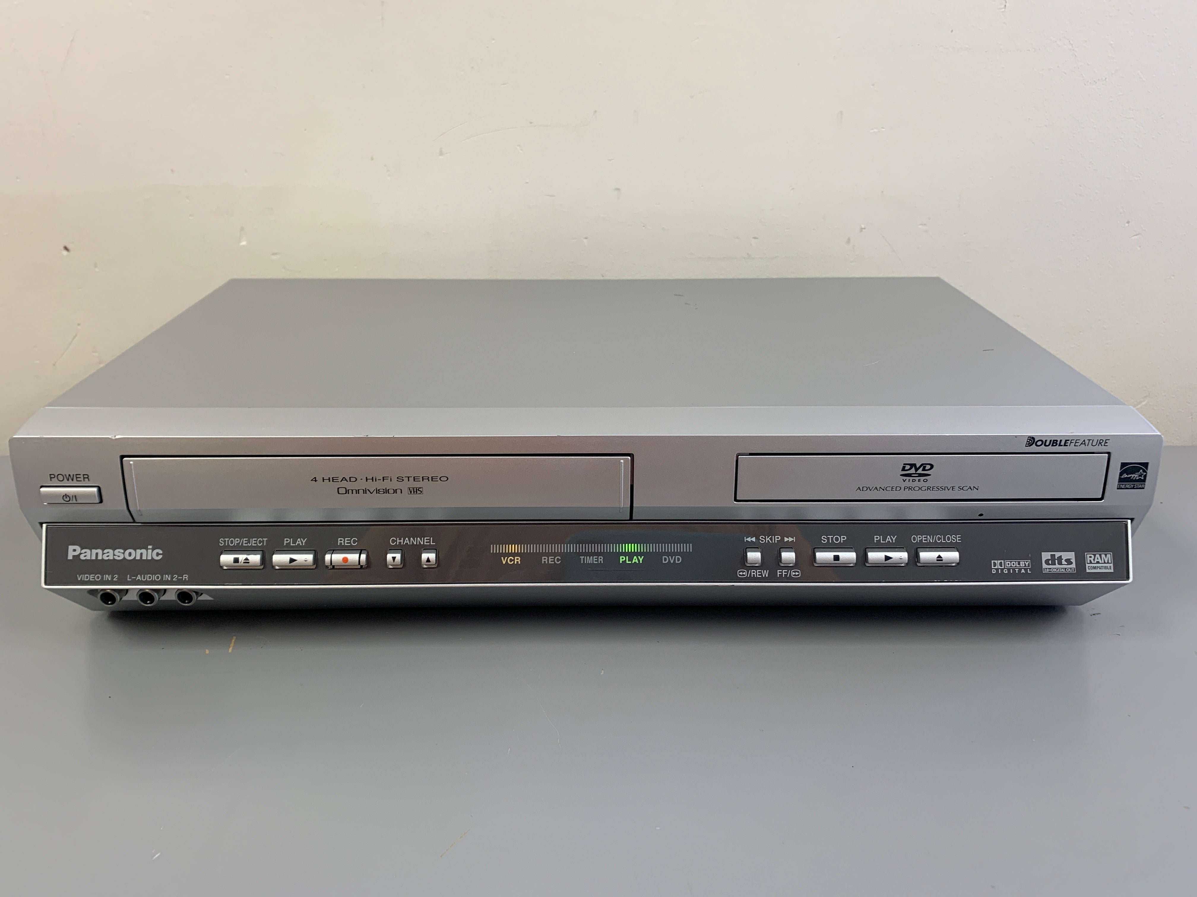 Panasonic PV-D4743S DVD/VCR Player – The Turntable Store