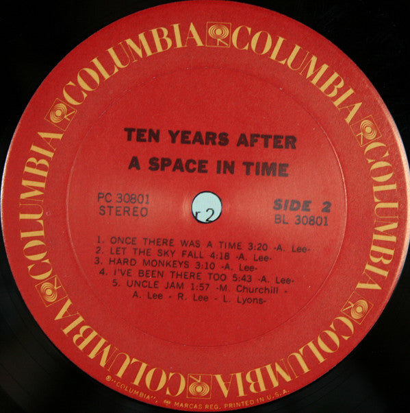 Buy Ten Years After : A Space In Time (LP, Album, RE, Pit) Online for a great price – The ...