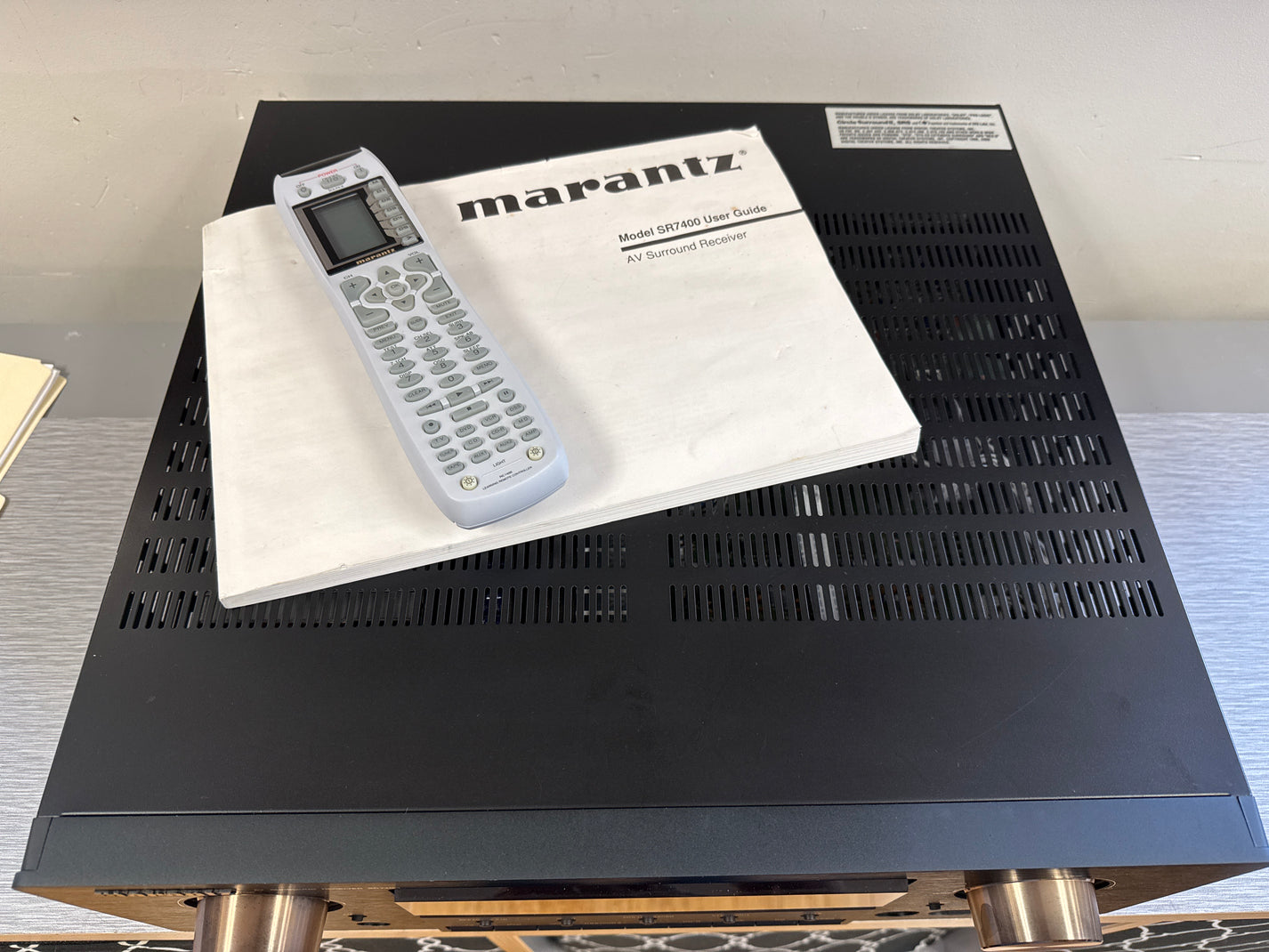 Marantz SR-7400 Stereo receiver * Remote – The Turntable Store