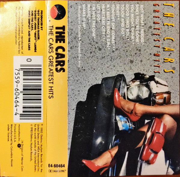 Buy The Cars : The Cars Greatest Hits (Cass, Comp, Club, Cle) Online ...