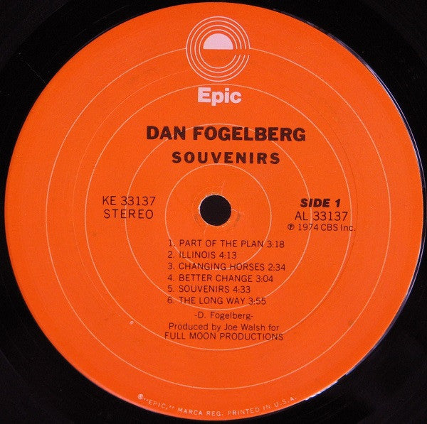 Buy Dan Fogelberg : Souvenirs (LP, Album, San) Online for a great price – The Turntable Store