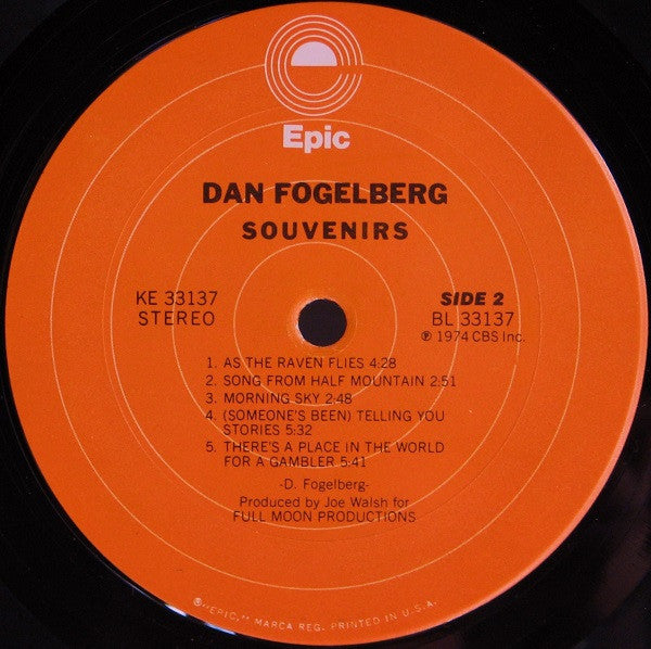 Buy Dan Fogelberg : Souvenirs (LP, Album, San) Online for a great price – The Turntable Store