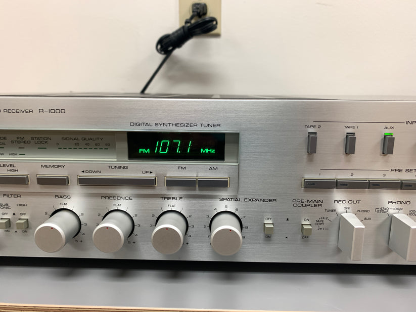 Yamaha R-1000 Stereo Receiver – The Turntable Store