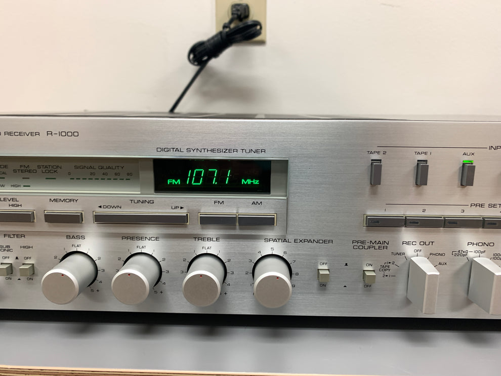 Yamaha R-1000 Stereo Receiver – The Turntable Store