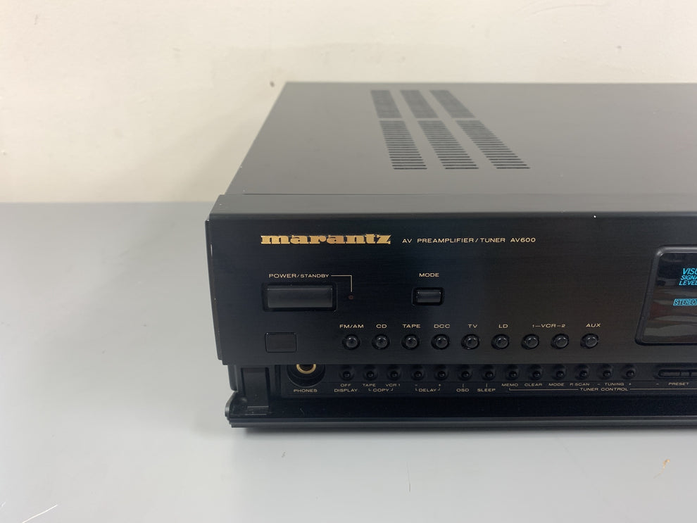 Marantz AV600 Preamp – The Turntable Store