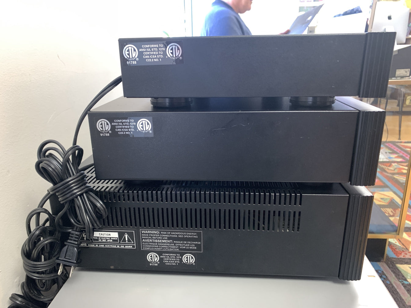 Rotel RB-956AX 6 Channel Power Amp *RSP-960AX Preamplifier *RT-940AX T ...