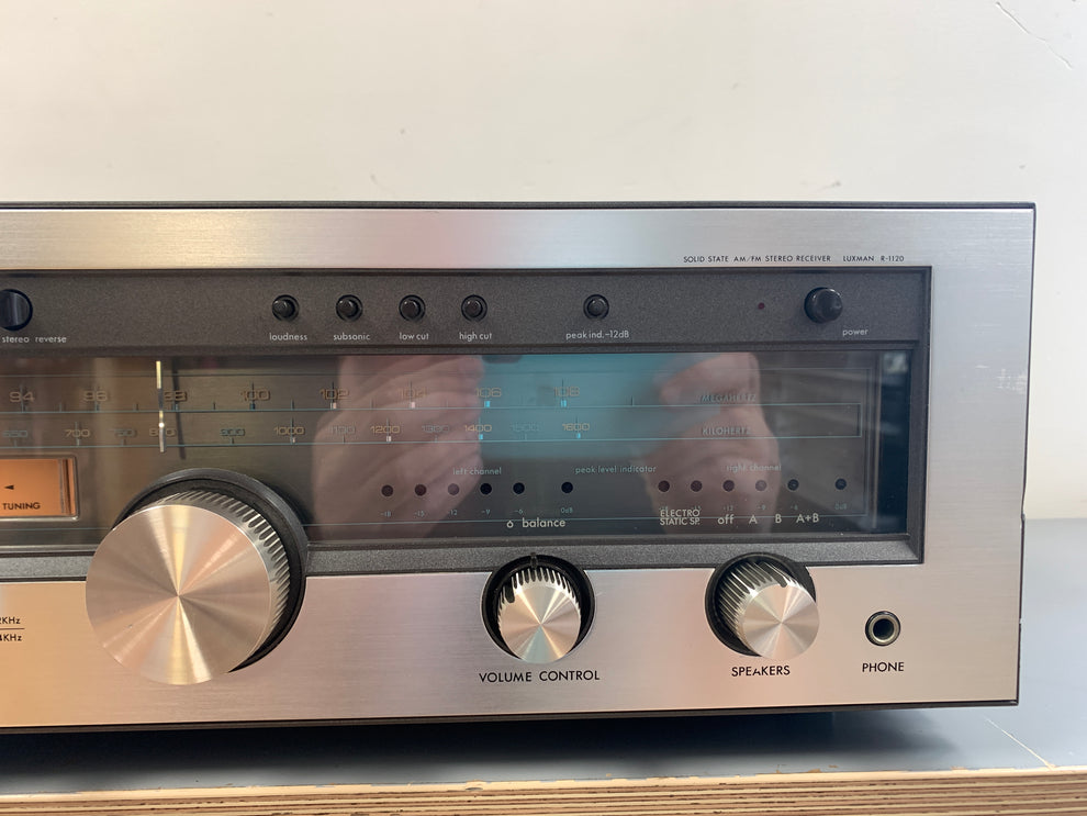 Luxman R-1120 Stereo Receiver * 120W RMS * 1978 * $100 Flat Fee Shippi ...