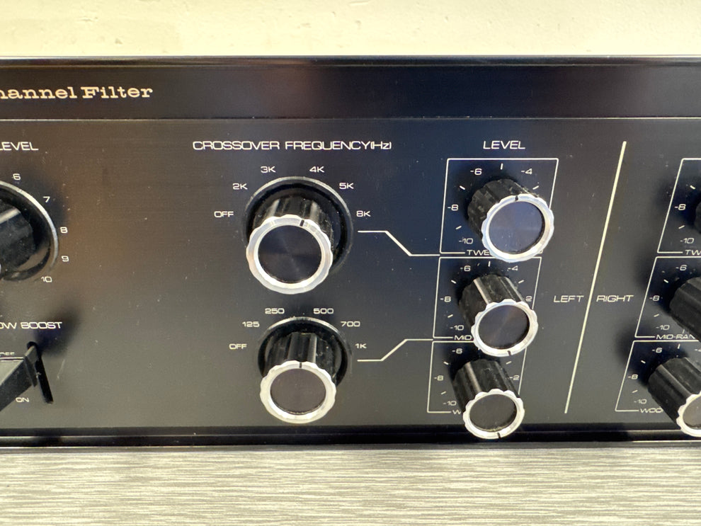 JVC CF-105 Solid State Multi Channel Filter * External Crossover * Equ ...