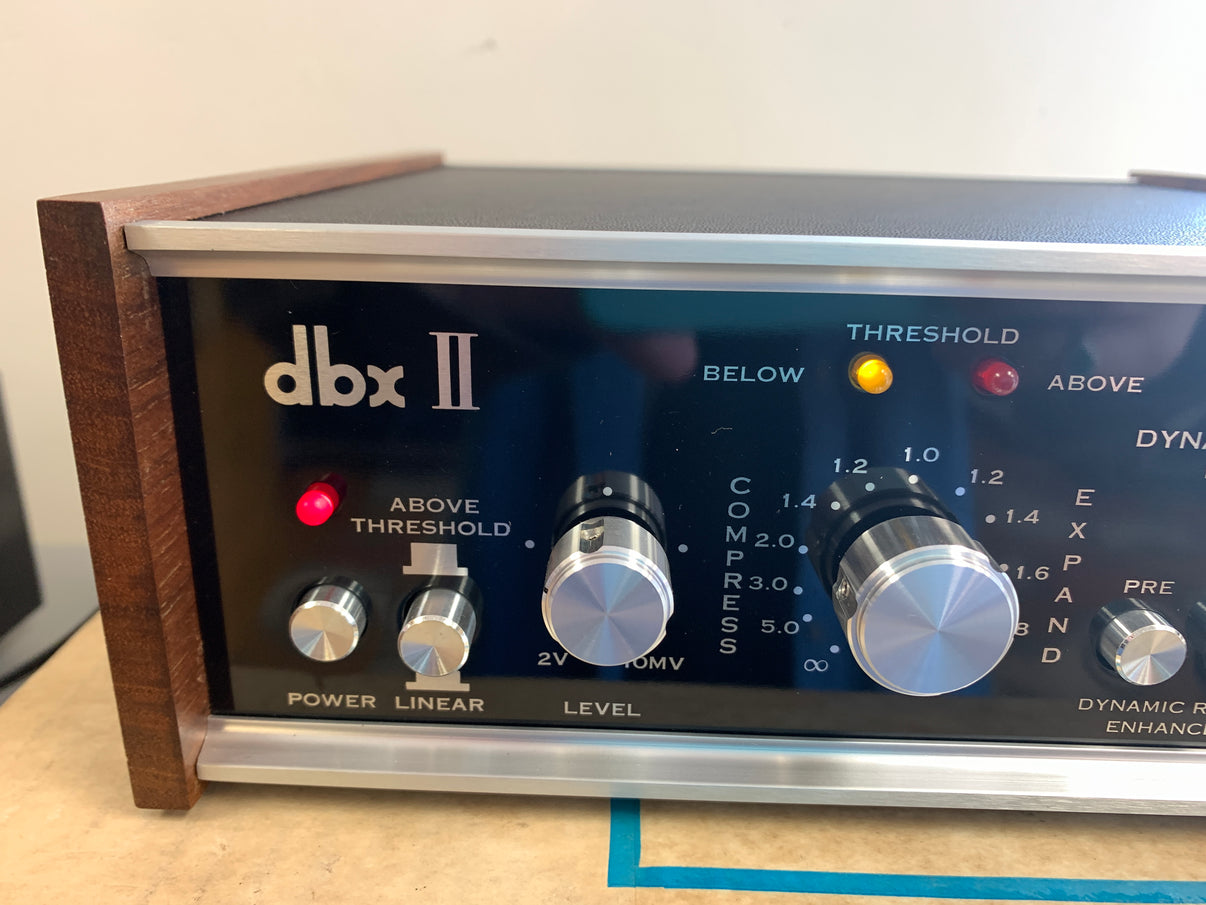 DBX 128 ii Enhancer Noise Reduction System * box – The Turntable Store