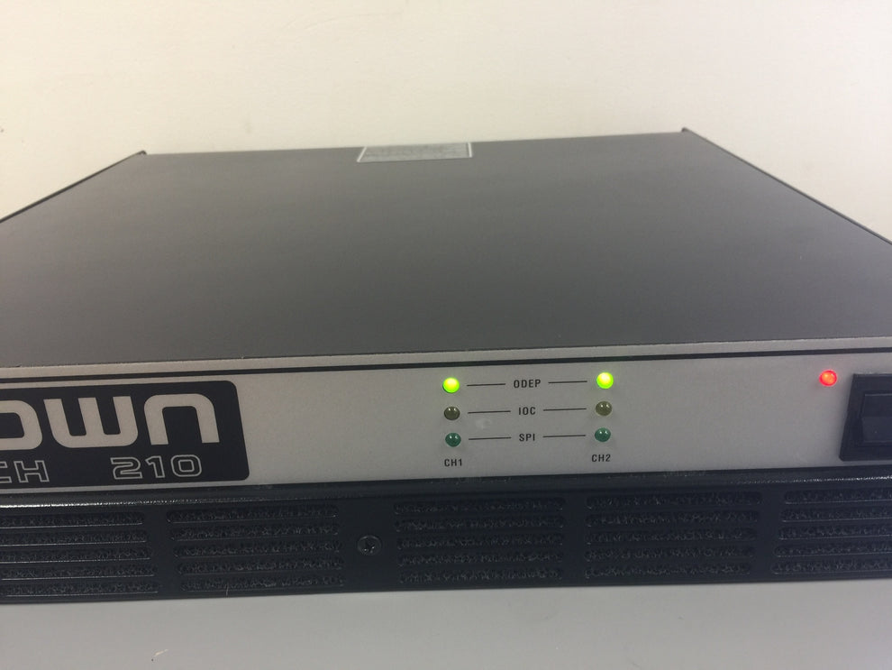 Crown Com-Tech 210 Power Amplifier PRO * 150W RMS @ 4 ohm – The ...