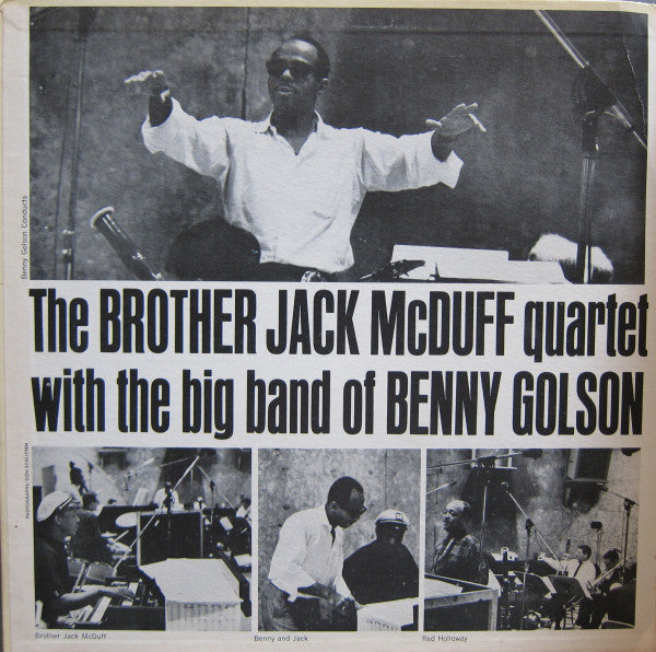 Buy The Brother Jack McDuff Quartet With The Big Band Of Benny Golson ...