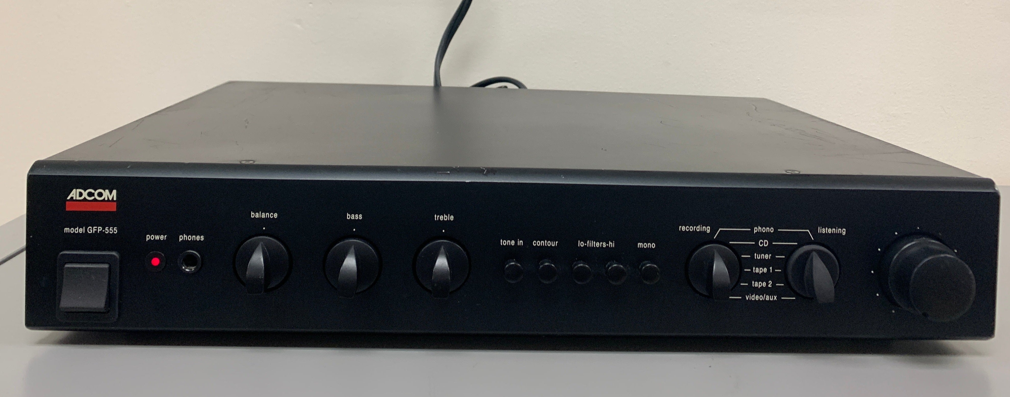 Adcom GFP-555 Stereo Preamplifier – The Turntable Store