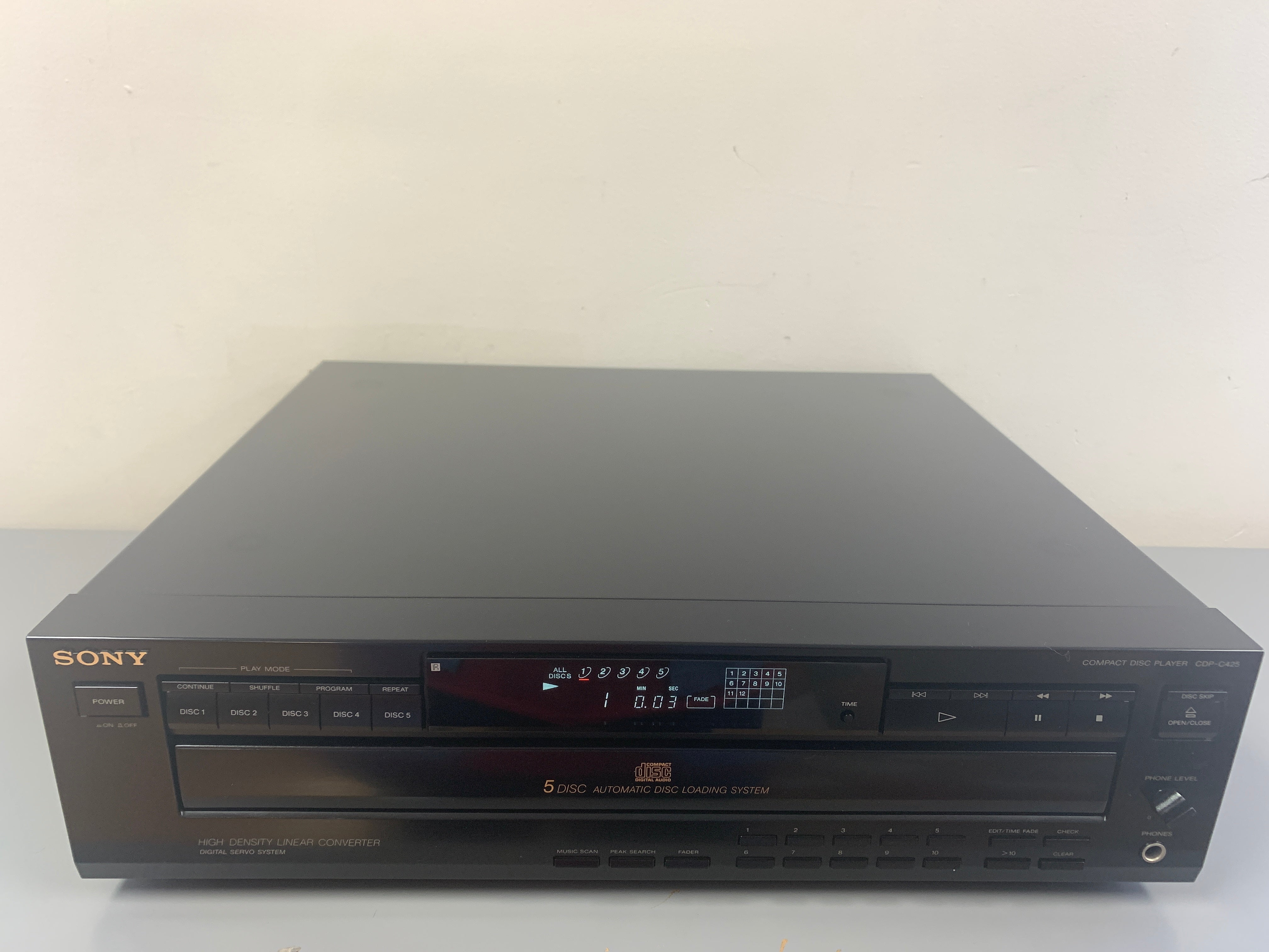 Sony CDP- C425 – The Turntable Store