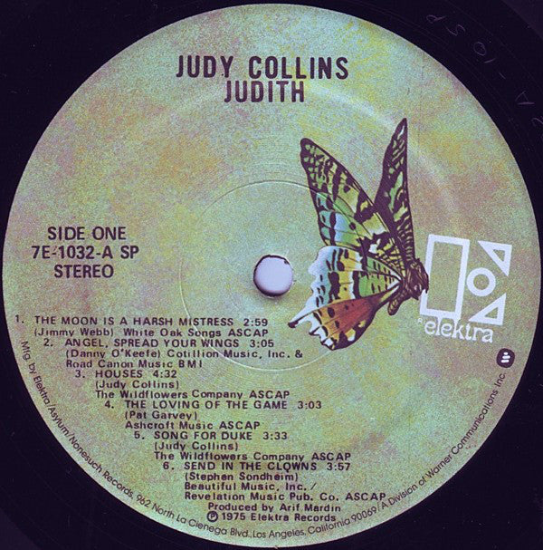 Buy Judy Collins : Judith (LP, Album, Spe) Online for a great price ...
