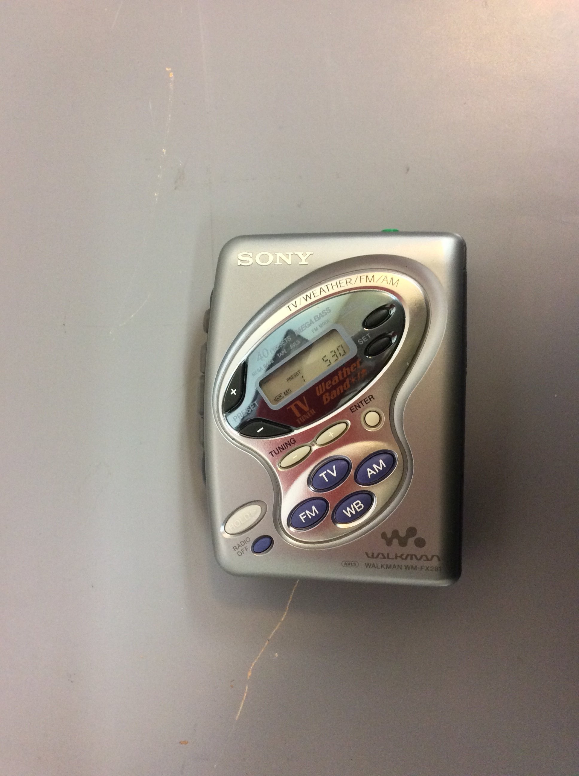 Sony Walkman WM-FX281 Cassette Player & Radio – The Turntable Store