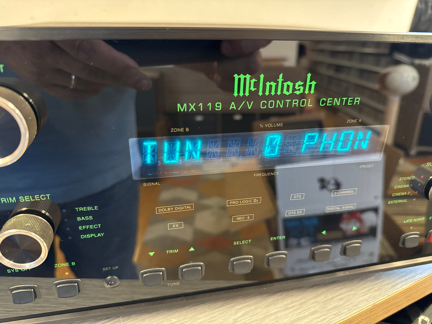 McIntosh MX-119 Stereo Preamplifier * Remote * Manual * Box * TM-1 Tun ...