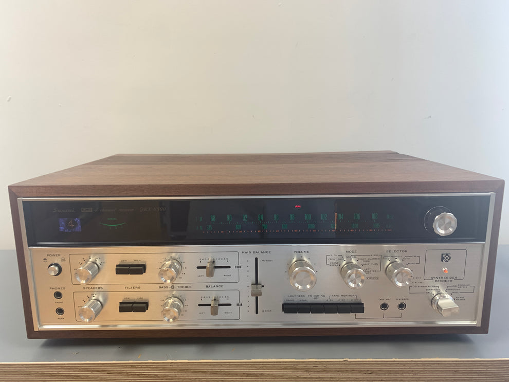 Sansui QRX-6500 Receiver – The Turntable Store