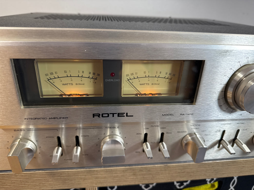 Rotel RA-1412 Integrated Amplifier * Full Rebuilt and Recap – The ...