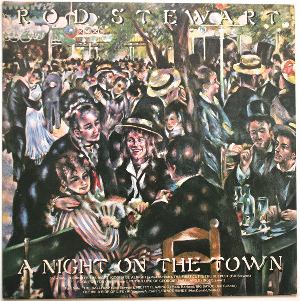 Buy Rod Stewart : A Night On The Town (LP, Album, Win) Online for a ...