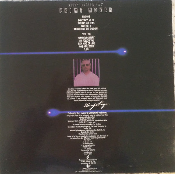 Buy Kerry Livgren / AD : Prime Mover (LP, Album) Online for a great ...