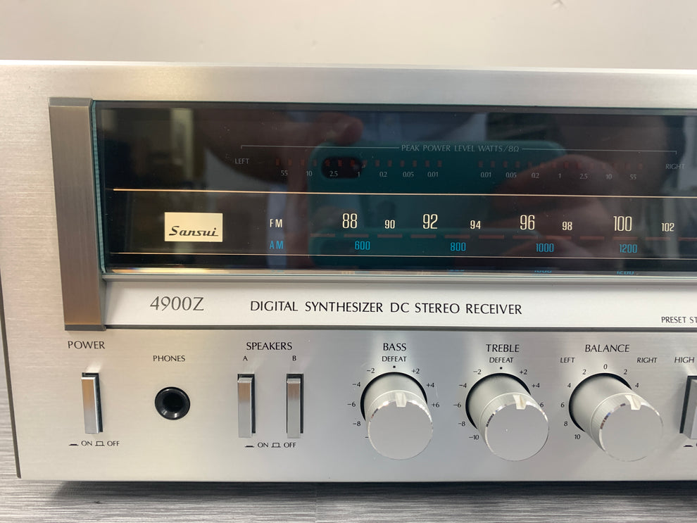 Sansui 4900Z Digital Synthesizer DC Stereo Receiver (1980-81) – The ...