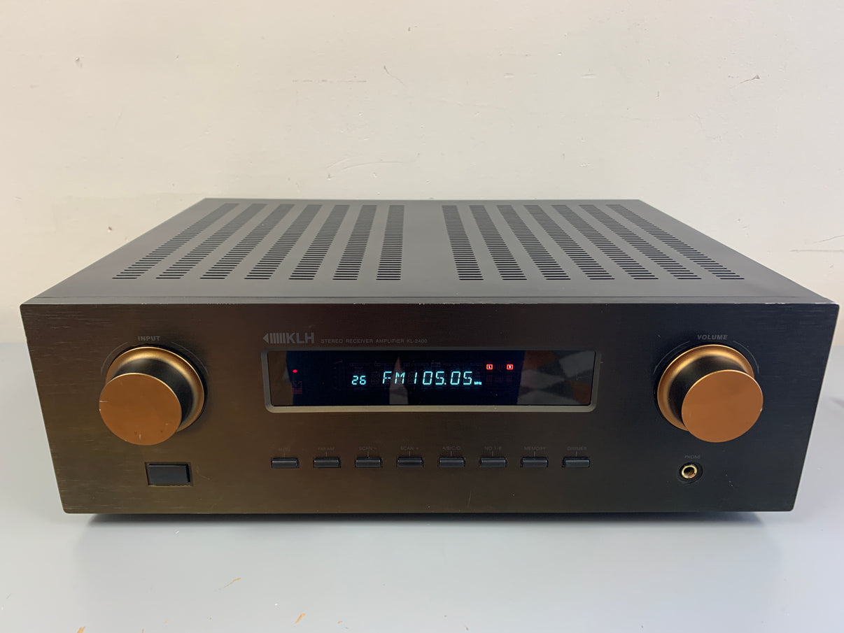 KLH KL-2400 Stereo Receiver – The Turntable Store
