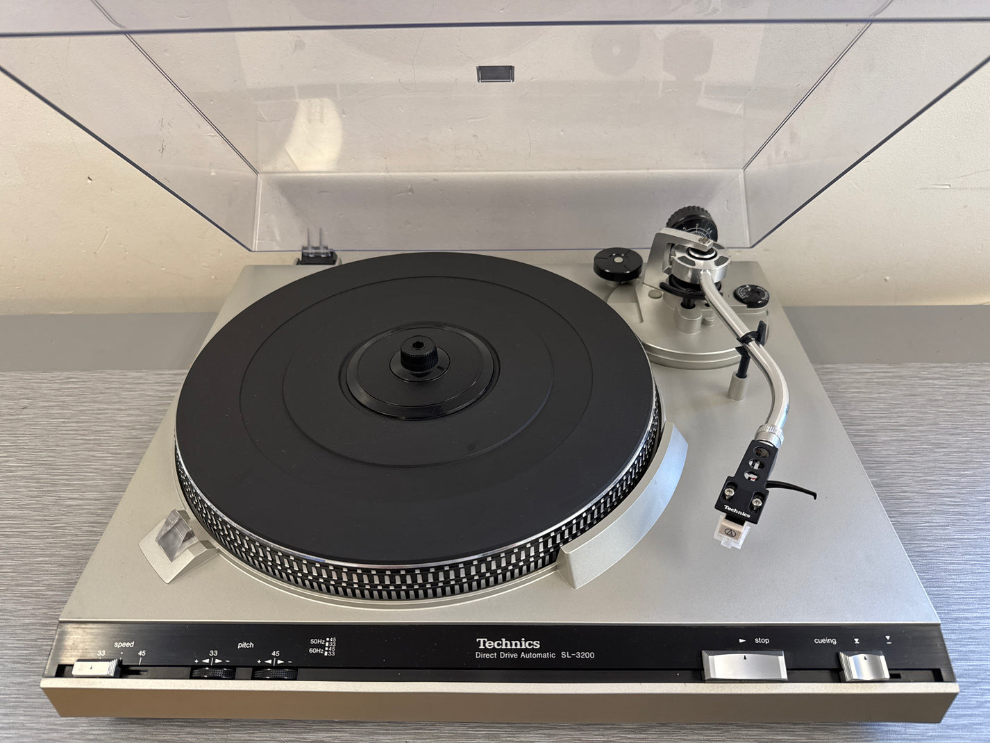 Technics SL-3200 Direct Drive Turntable * Record Weight * NEW Audio Te ...